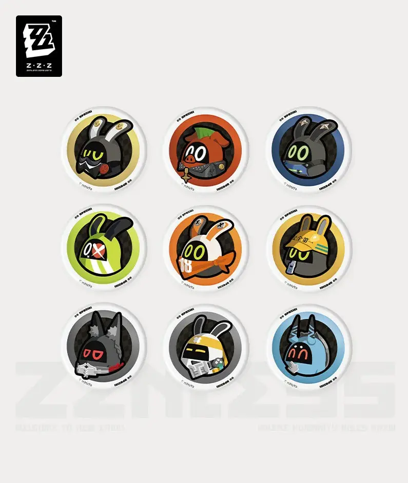 [Official Merchandise] Zenless Zone Zero Bangboo Badge Blind Box ...