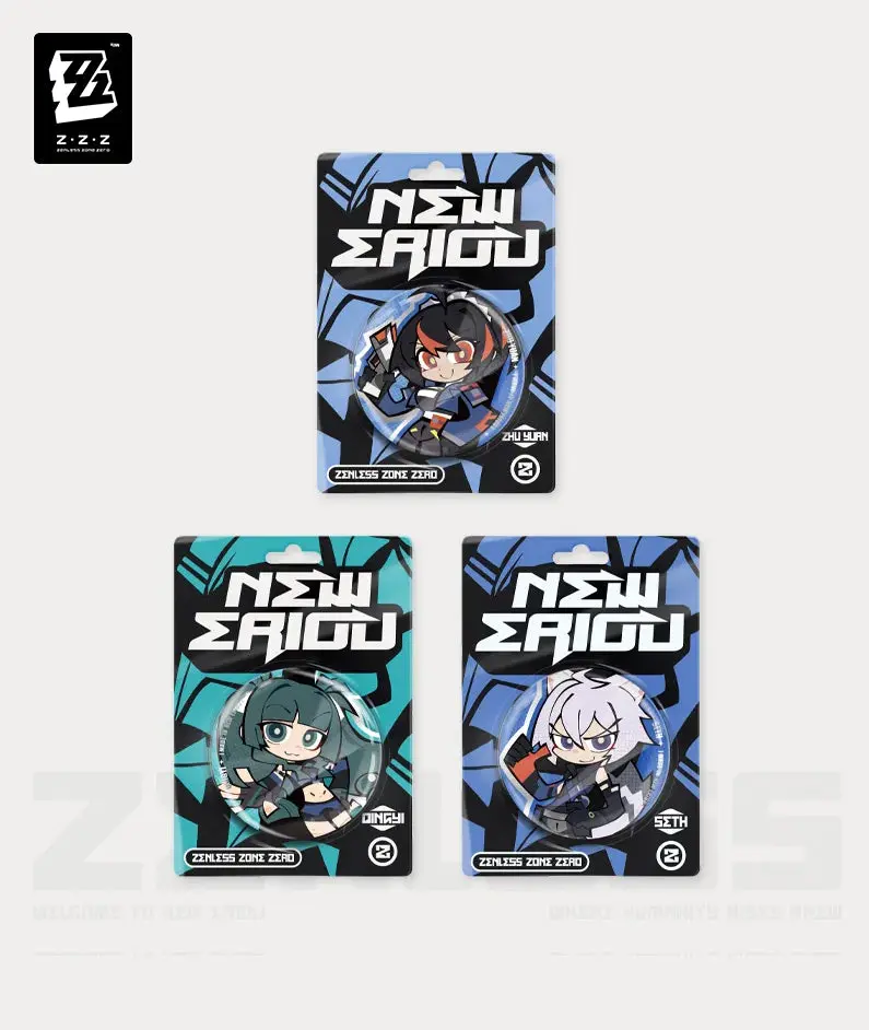 [Official Merchandise] Zenless Zone Zero NEPS Character Chibi Badge New ...